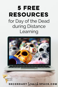 Distance Resources for Day of the Dead in Spanish Class