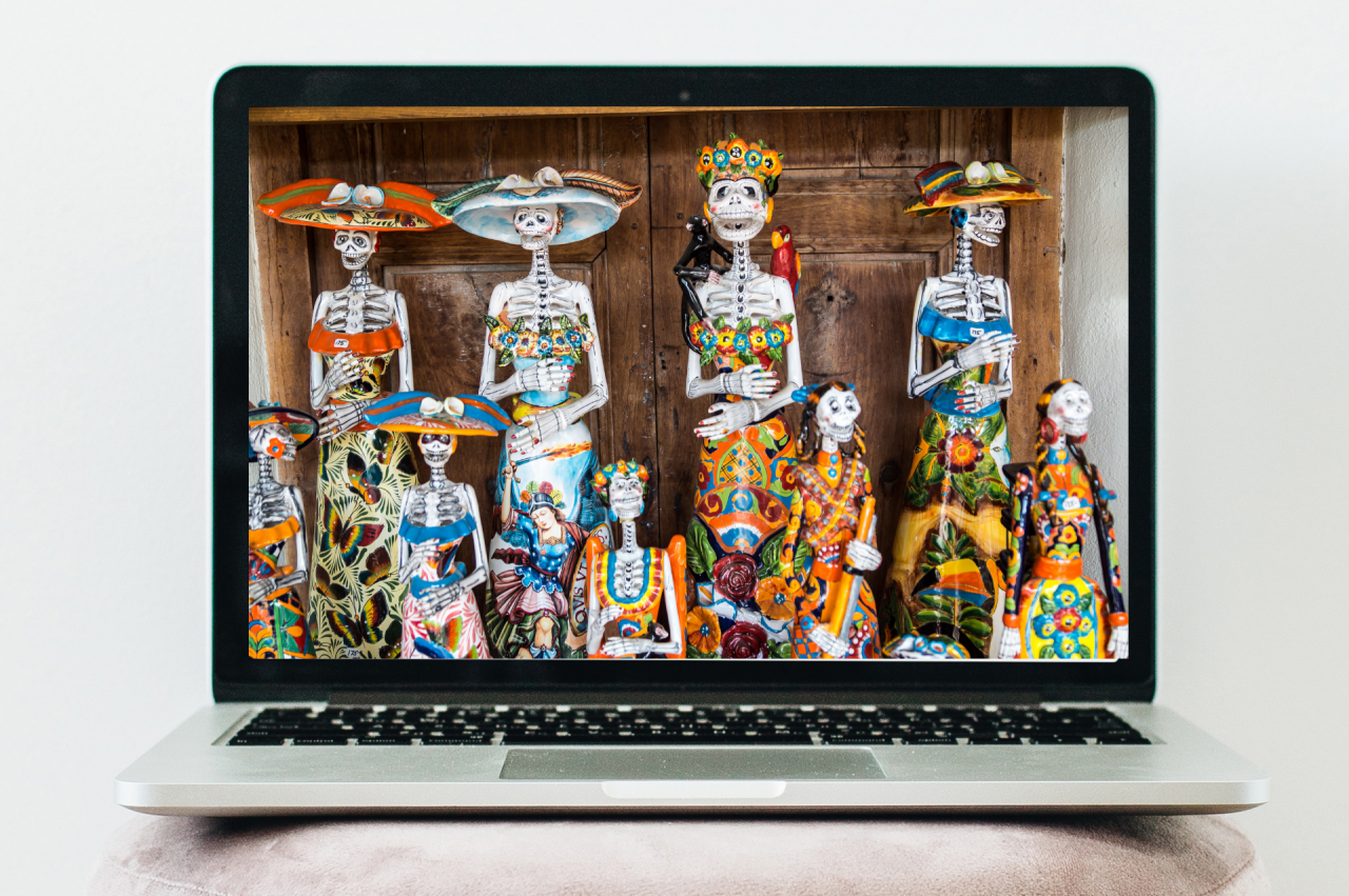 Distance Resources for Day of the Dead in Spanish Class